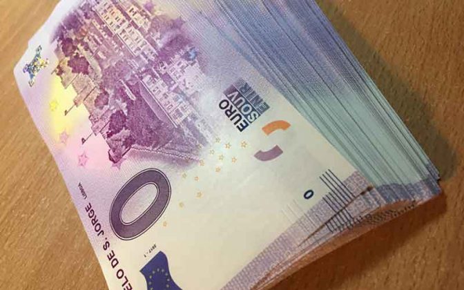 Notas de zero euros chegam a Portugal | Na Madeira